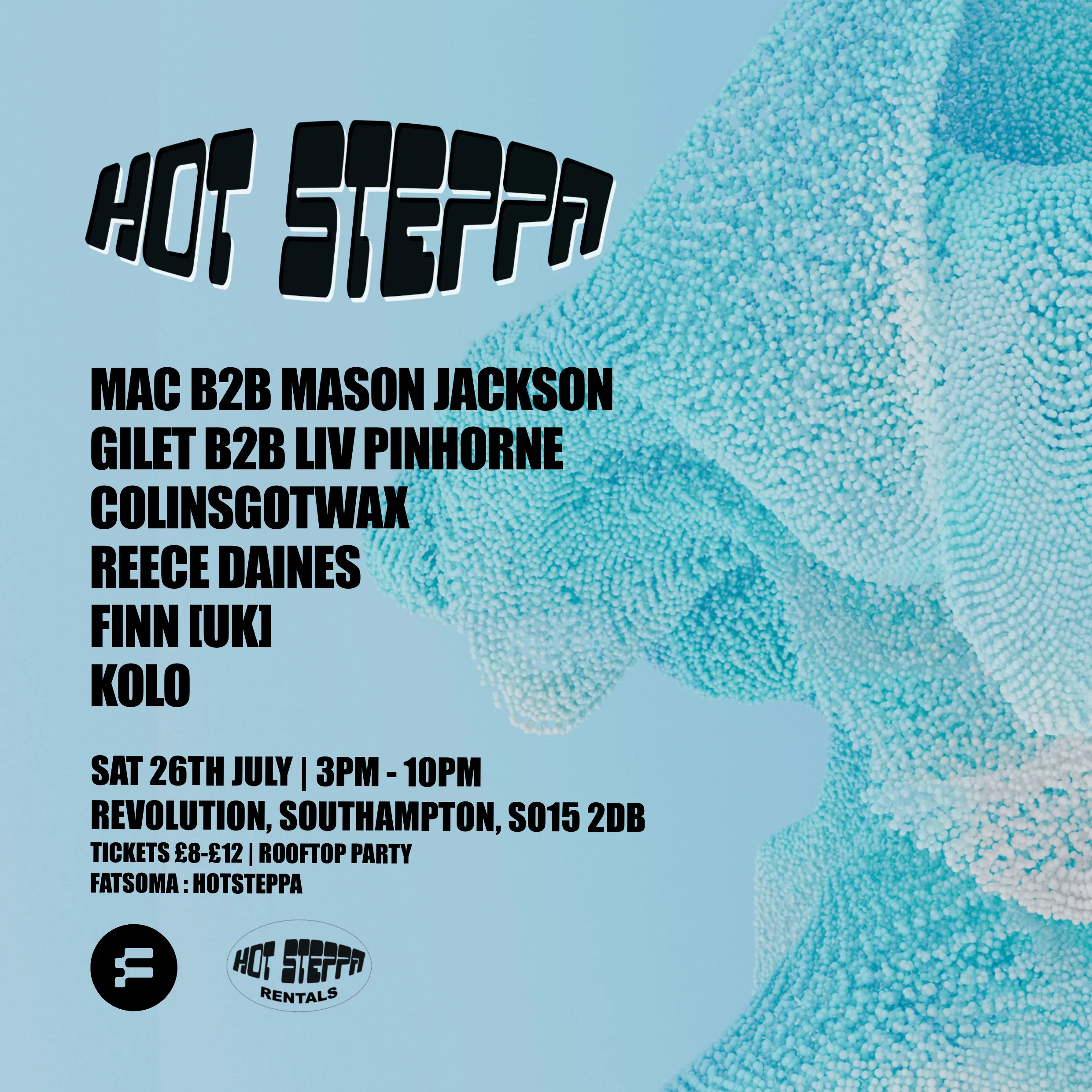 Hot Steppa - Rooftop Party at Revolution Southampton, Southampton on ...