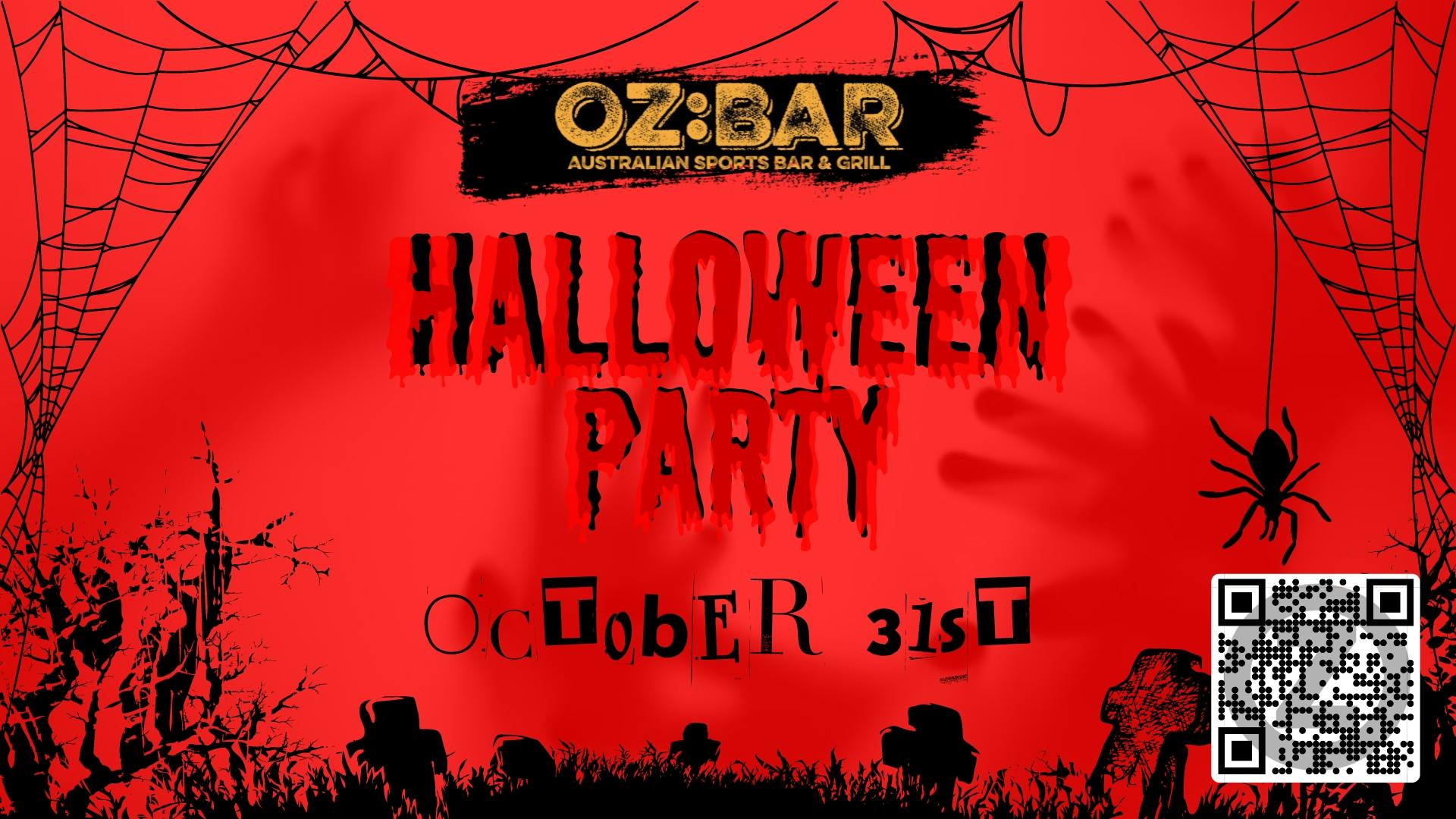 HALLOWEEN ALL-NIGHTER | OZ:BAR | 31.10.25 at OZ Bar, Nottingham on 31st ...