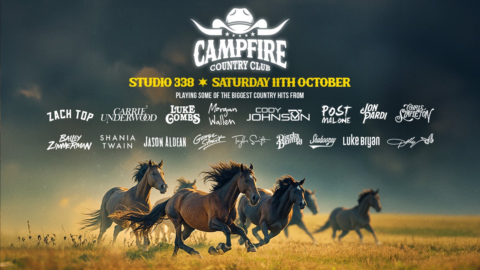 CAMPFIRE COUNTRY CLUB - LONDON COUNTRY MUSIC FESTIVAL 2025 - SELLING FAST ⭐️ at Studio 338 ...