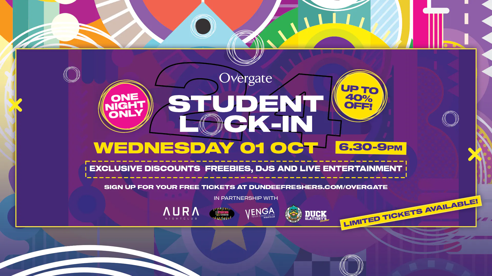 Overgate Student Lock-In 2025 at Overgate Shopping Centre, Dundee on ...