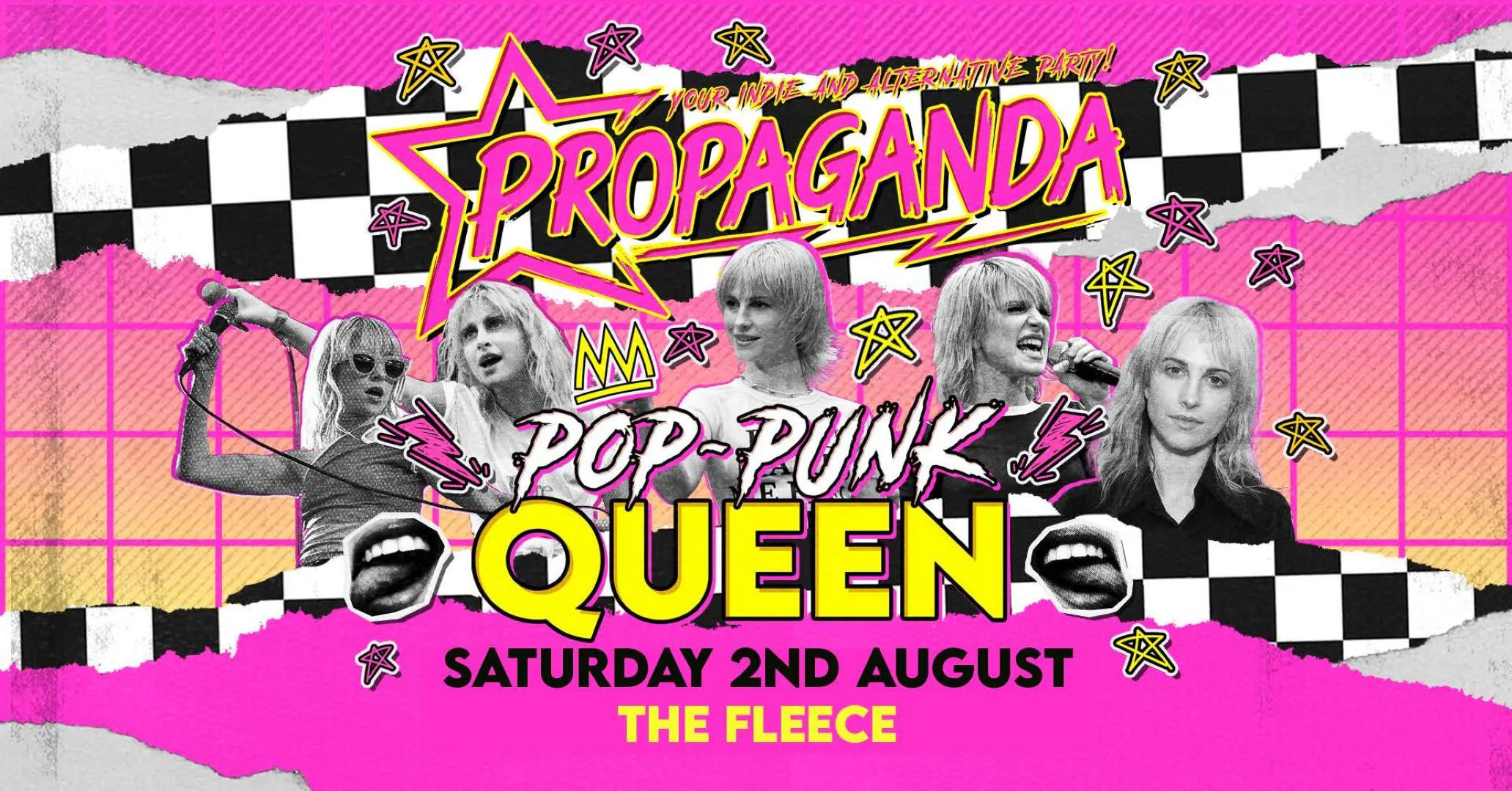 TONIGHT! Propaganda - Pop-Punk Queen Party! at The Fleece, Bristol on ...