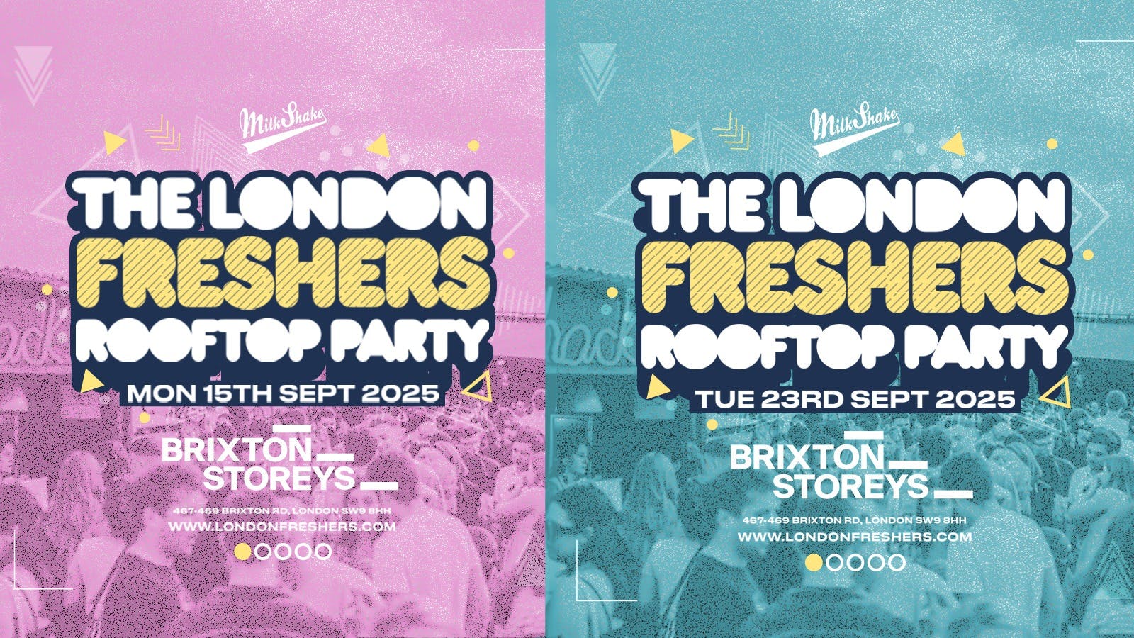 The London Freshers Rooftop Parties Part 1 & 2! 🌞🍹 UPGRADED VENUE FOR ...