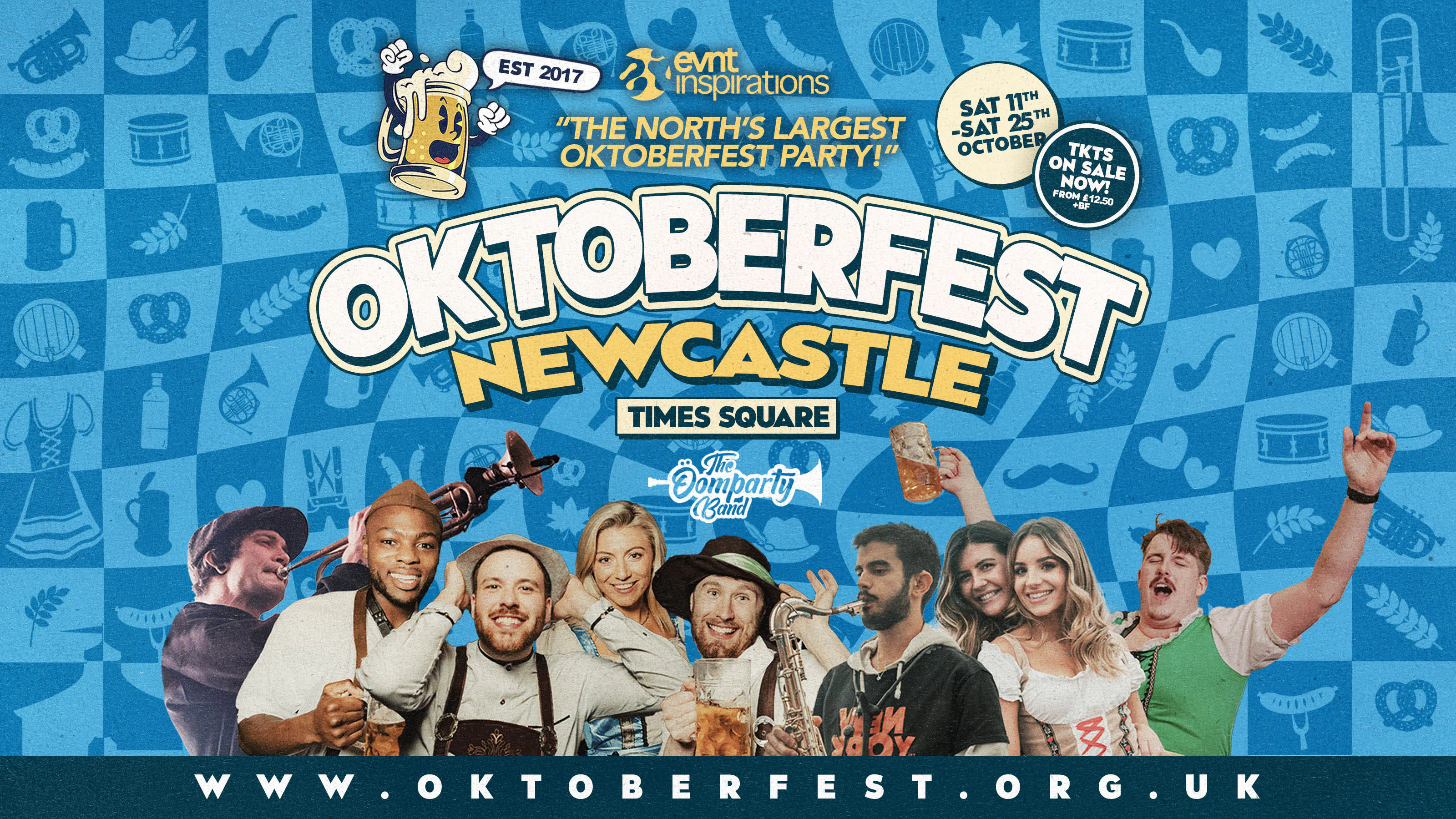 Oktoberfest Newcastle - Saturday 18th October 2025 at Times Square ...