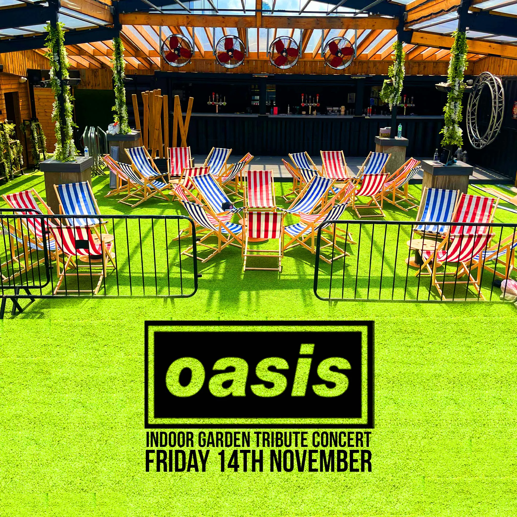 Oasis Vs Paolo Nutini - Indoor Garden Tribute Concert at The Garden ...