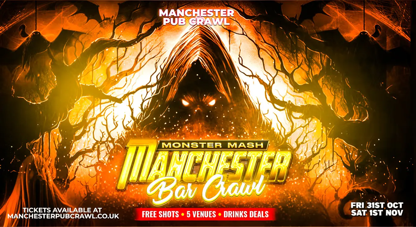 Manchester Halloween Bar Crawl // Monster Mash // Free Shots + Drink ...