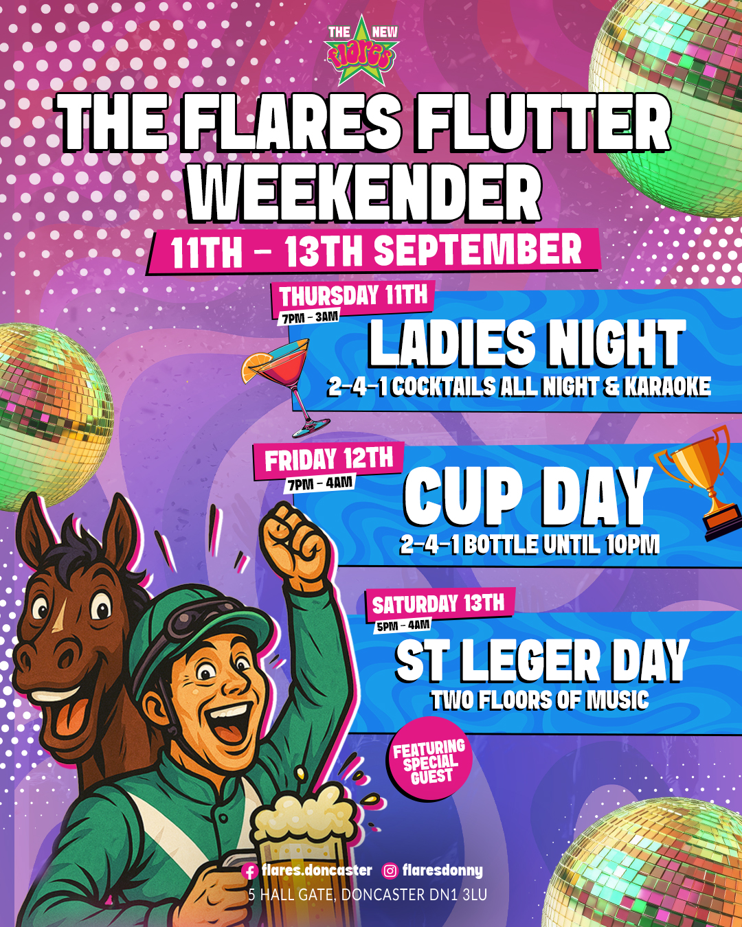 Flares Flutter Weekender - Friday at Flares - Doncaster, Doncaster on ...