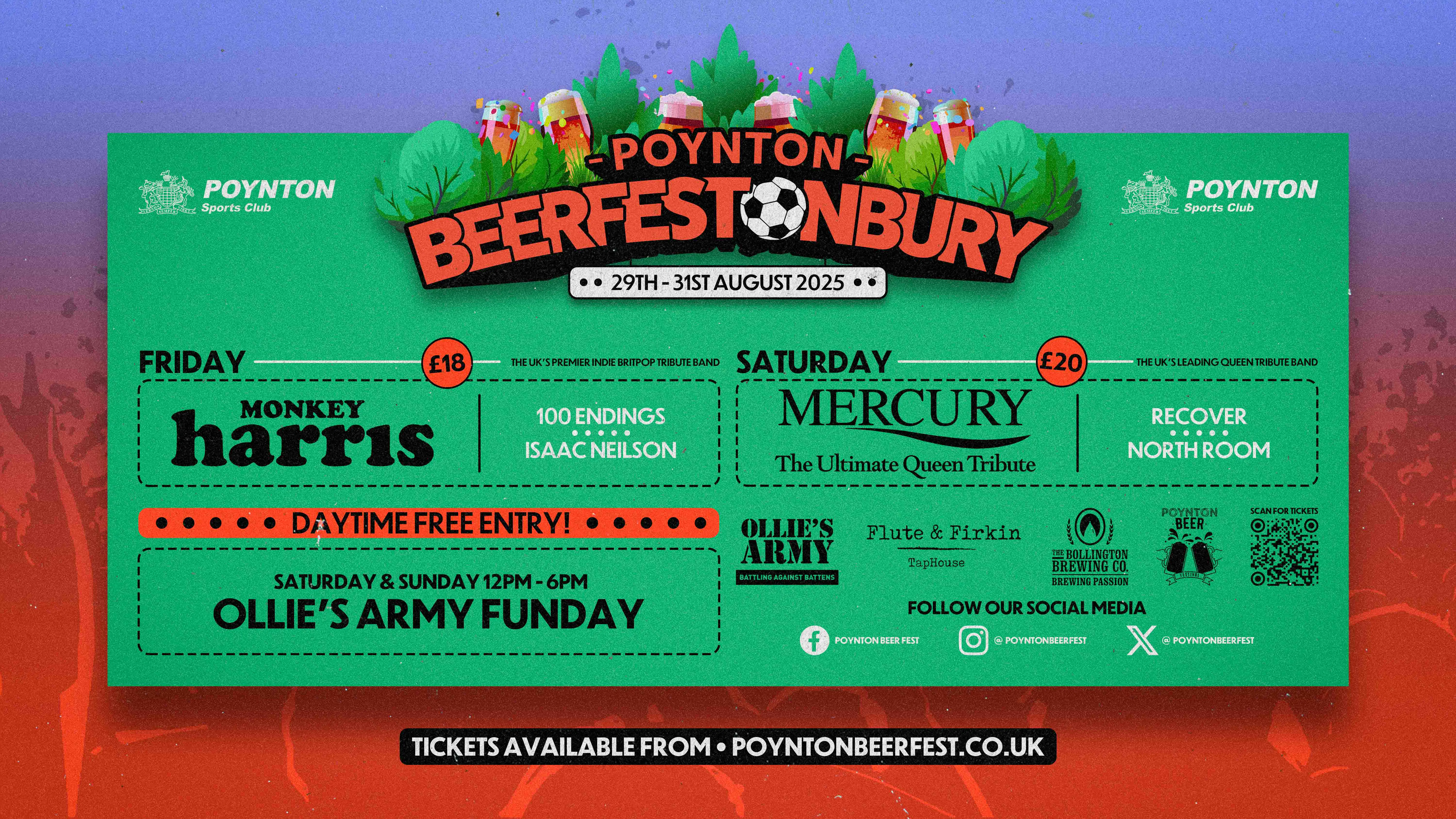 'Beerfestonbury' - Poynton Beer Festival at Poynton Sports Club ...