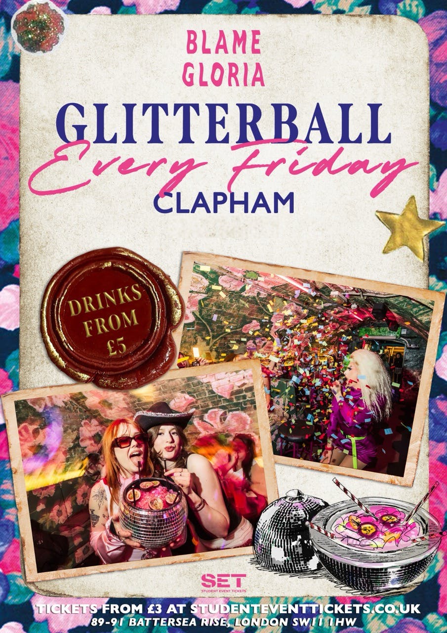 GLITTERBALL @ BLAME GLORIA CLAPHAM - FRIDAY 10TH OCTOBER at Blame ...