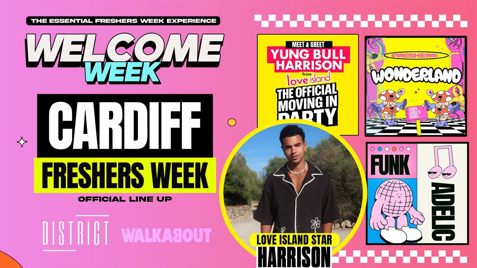 CARDIFF FRESHERS WELCOME WEEK 2025 🎓⚡HOSTED BY LOVE ISLAND'S YUNG BULL ...