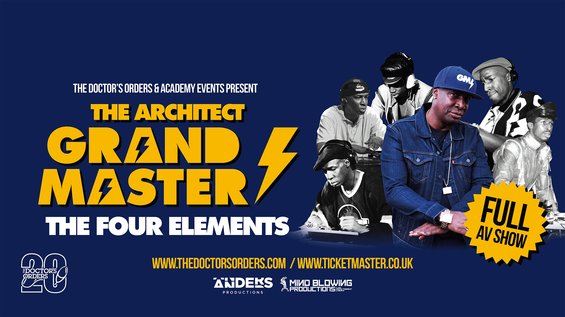 Grandmaster Flash at O2 Academy Islington, London on 9th Oct | Fatsoma
