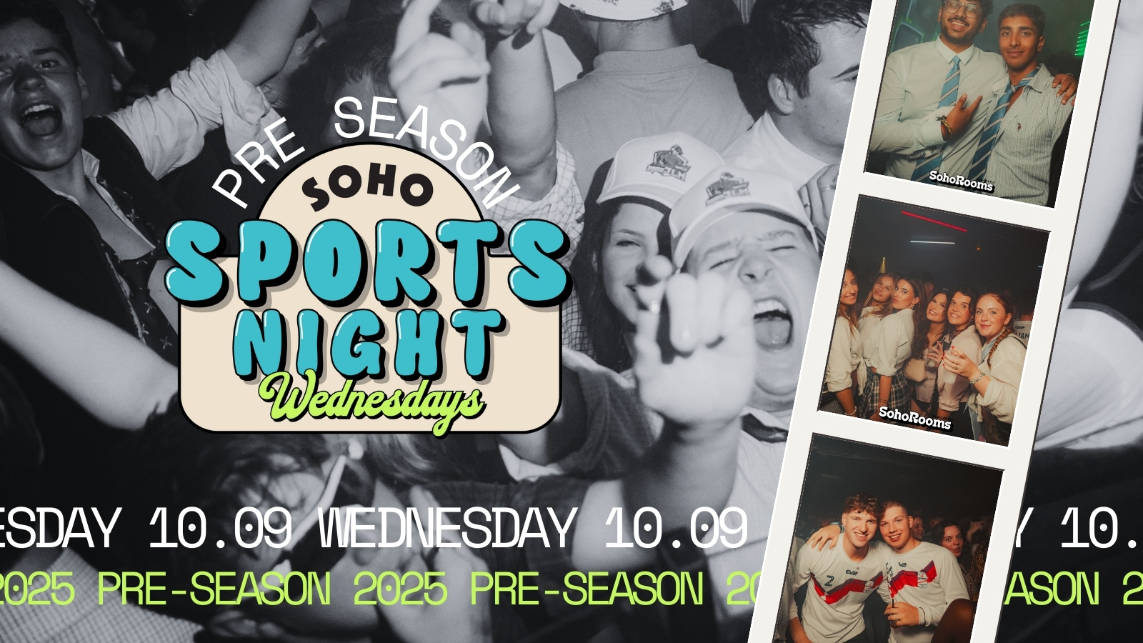 Your Official Pre-Season Soho Sports Night | Wednesday 10th September ...