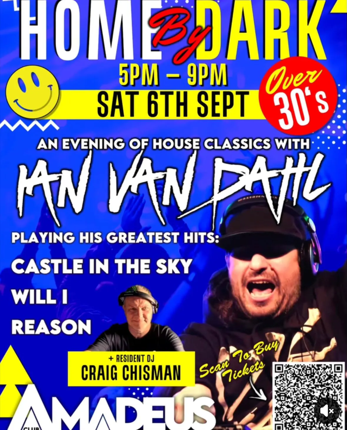 Home By Dark (Over 30s) presents IAN VAN DAHL (Dj Set) THIS SATURDAY ...