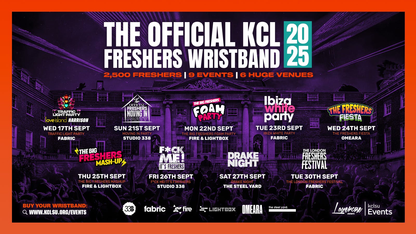 THE 2025 OFFICIAL KING'S COLLEGE LONDON FRESHERS WRISTBAND! THE BIGGEST ...