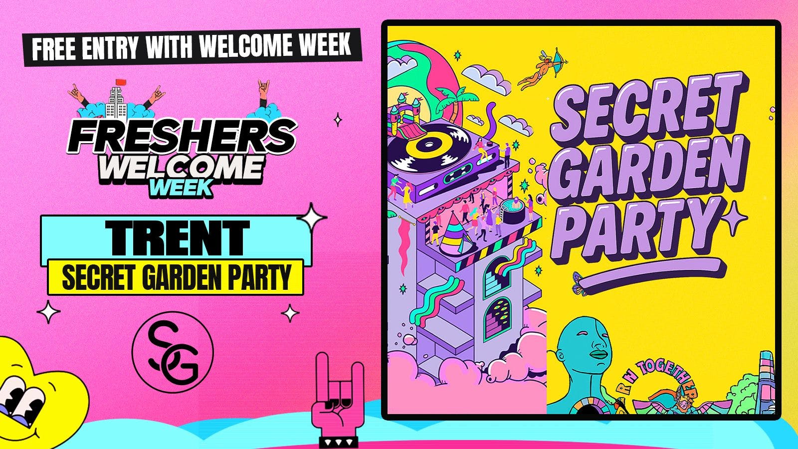 DAY 3 - TRENT WELCOME WEEK 👽🎡 FRESHERS SECRET GARDEN PARTY! at ...