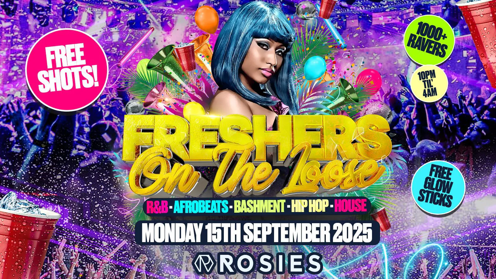 *TONIGHT* FRESHERS ON THE LOOSE – BIRMINGHAM'S BIGGEST AFRO STUDENT ...