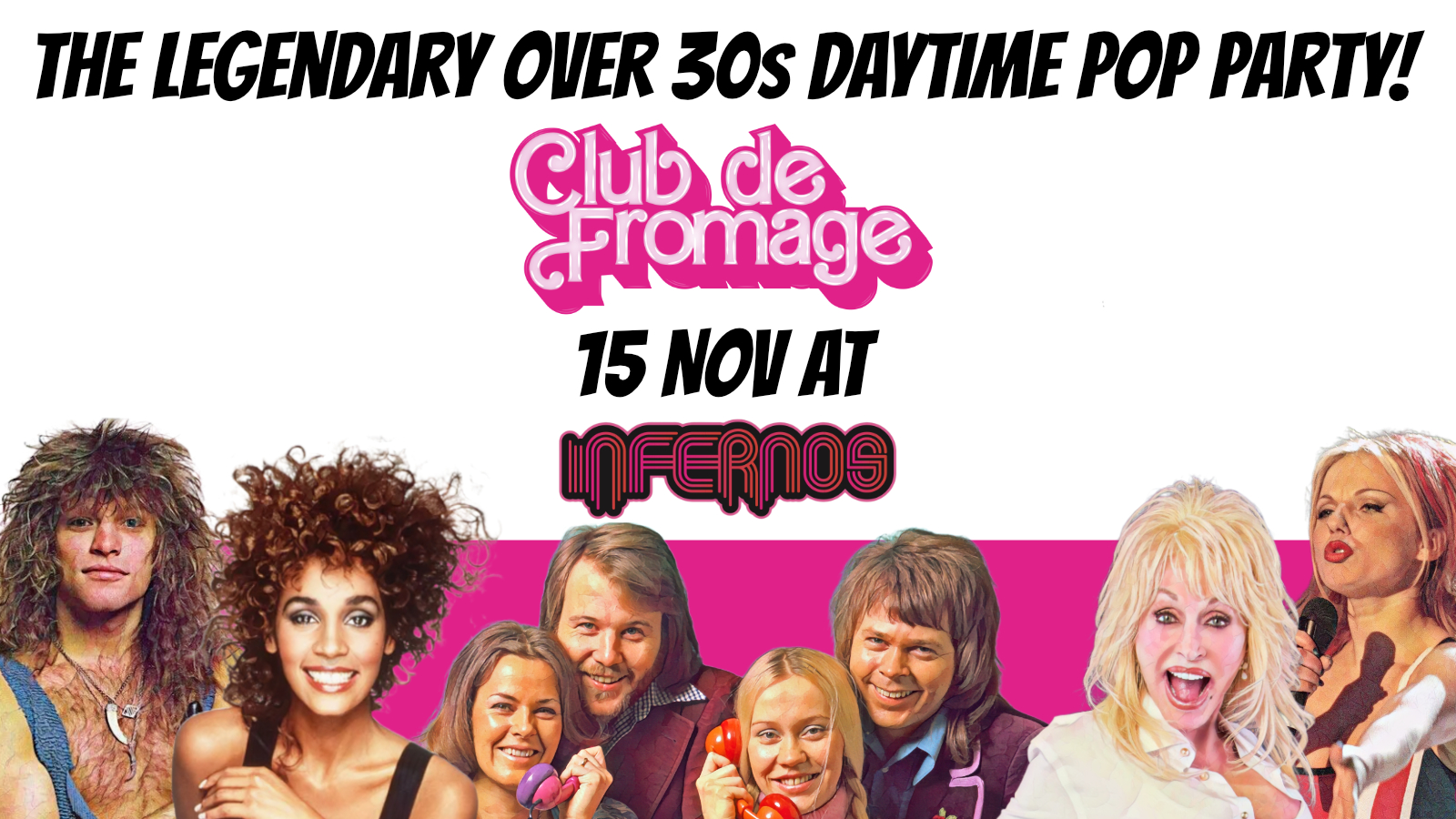 Club de Fromage Afternoon party INFERNOS CLAPHAM 15 Nov at Infernos ...