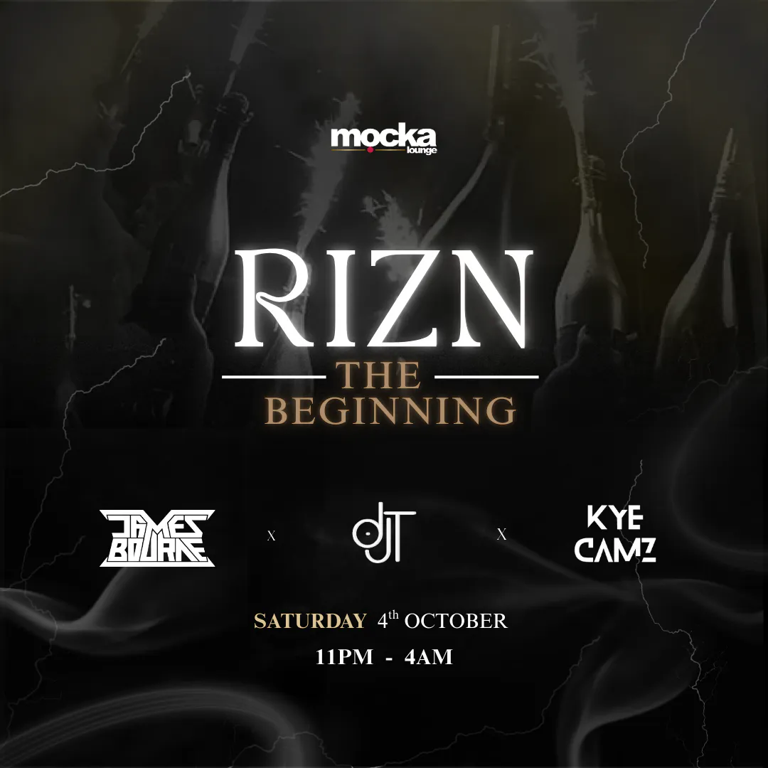 Rizn - The Beginning at Mocka Lounge, Cardiff on 4th Oct | Fatsoma