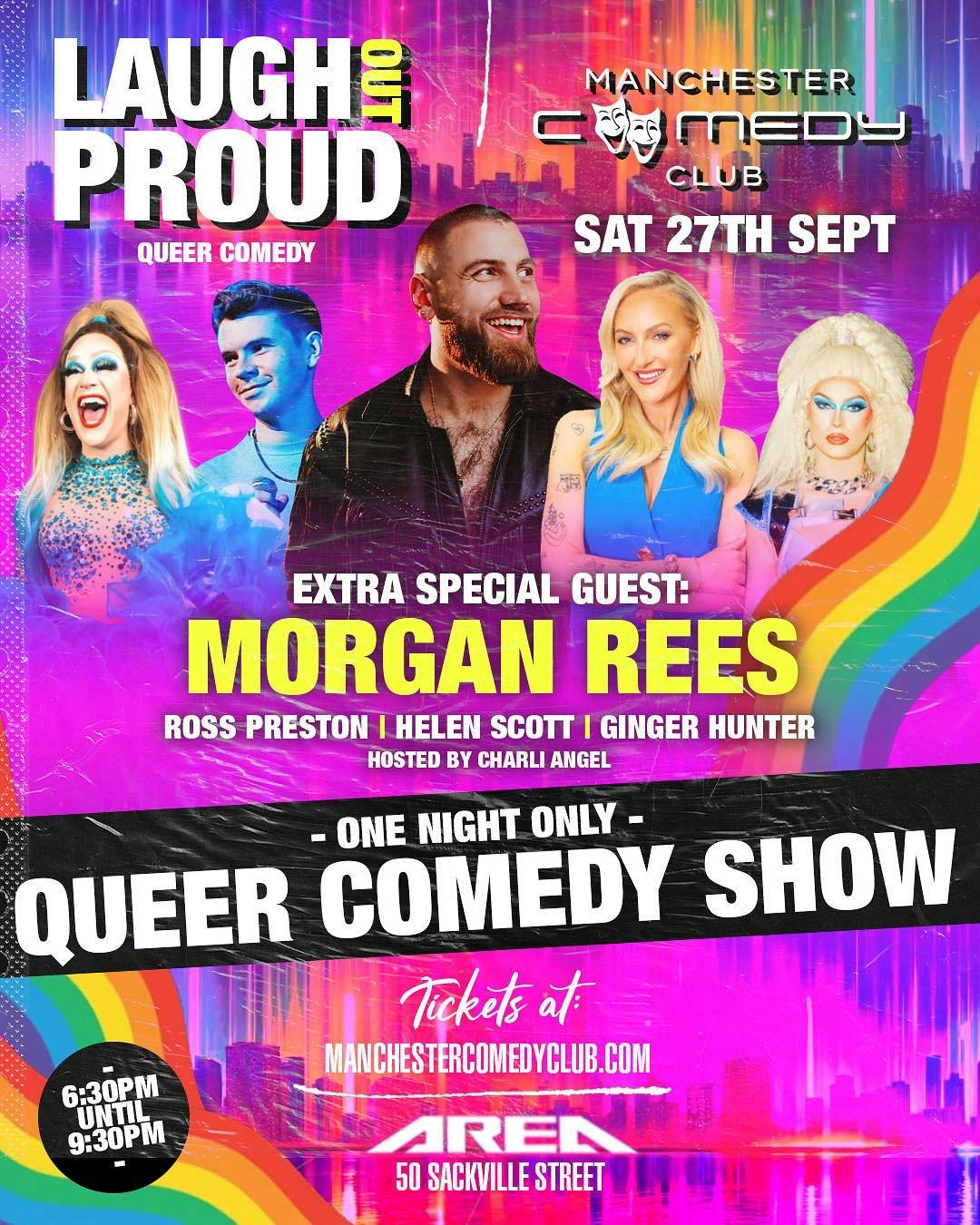 Manchester Comedy Club presents: MORGAN REES & FRIENDS at Area ...
