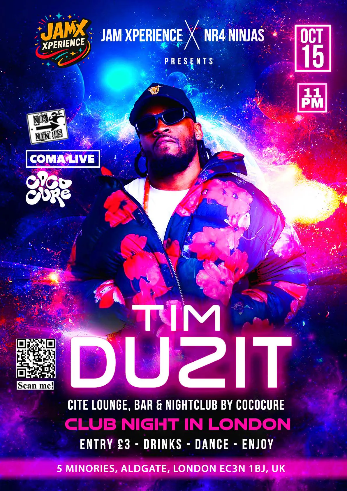 JAM XPERIENCE PRESENT: TIM DUZIT at Cite Lounge, Bar & Nightclub by ...