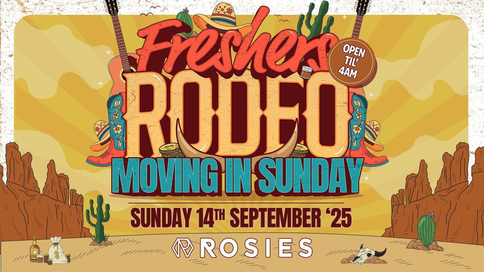 [FINAL TICKETS] BCU & ASTON FRESHERS RODEO MOVING IN SUNDAY 14-09-25🤠£5 ...