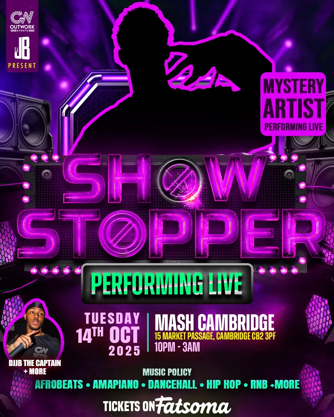 SHOWSTOPPER | CAMBRIDGE | THE BIGGEST URBAN EVENT | MYSTERY GUEST ...