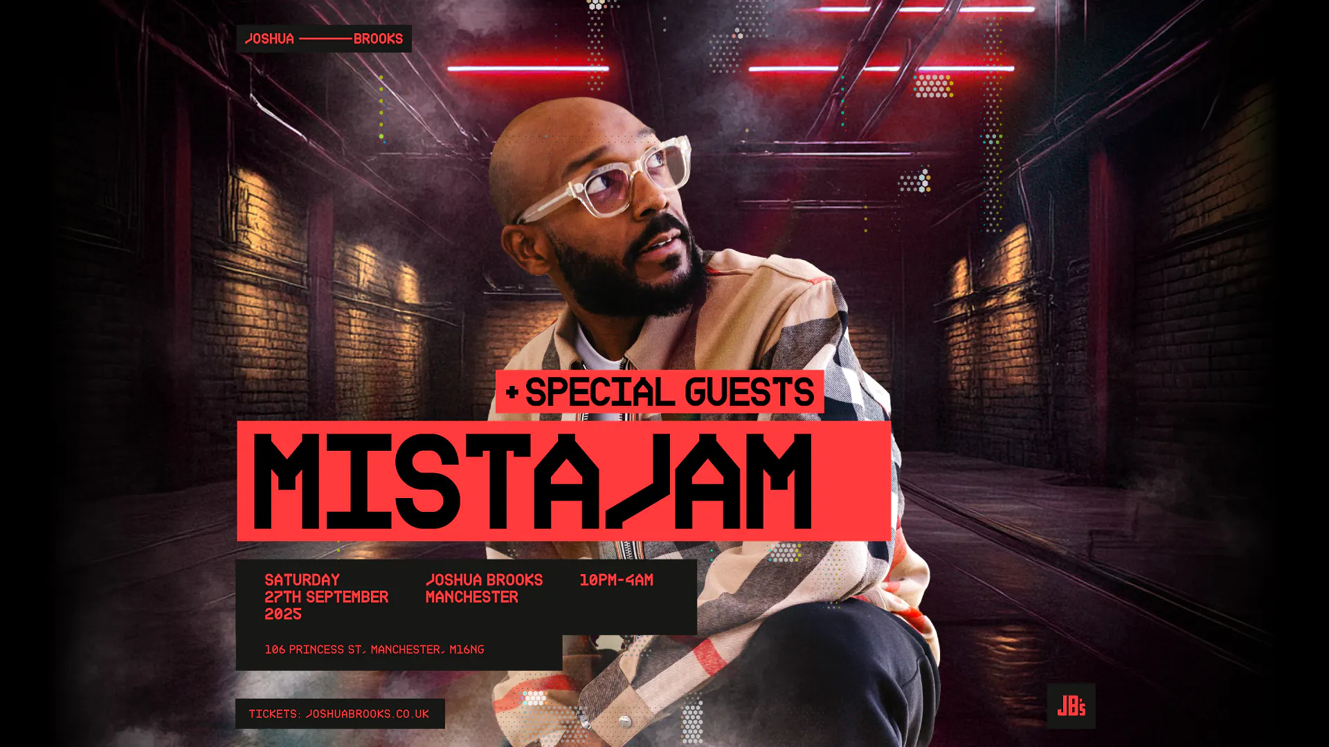 MISTAJAM [ Manchester ] at Joshua Brooks, Manchester on 27th Sep 2025 ...