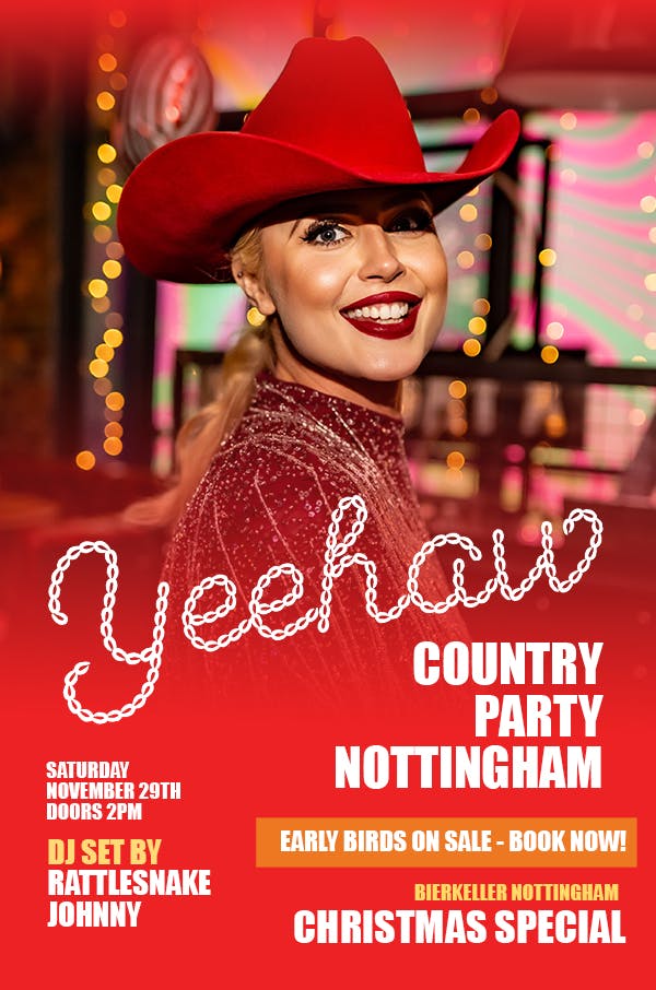 YEEHAW!🤠 FESTIVE COUNTRY DAY PARTY. NOTTINGHAM at The Bierkeller ...