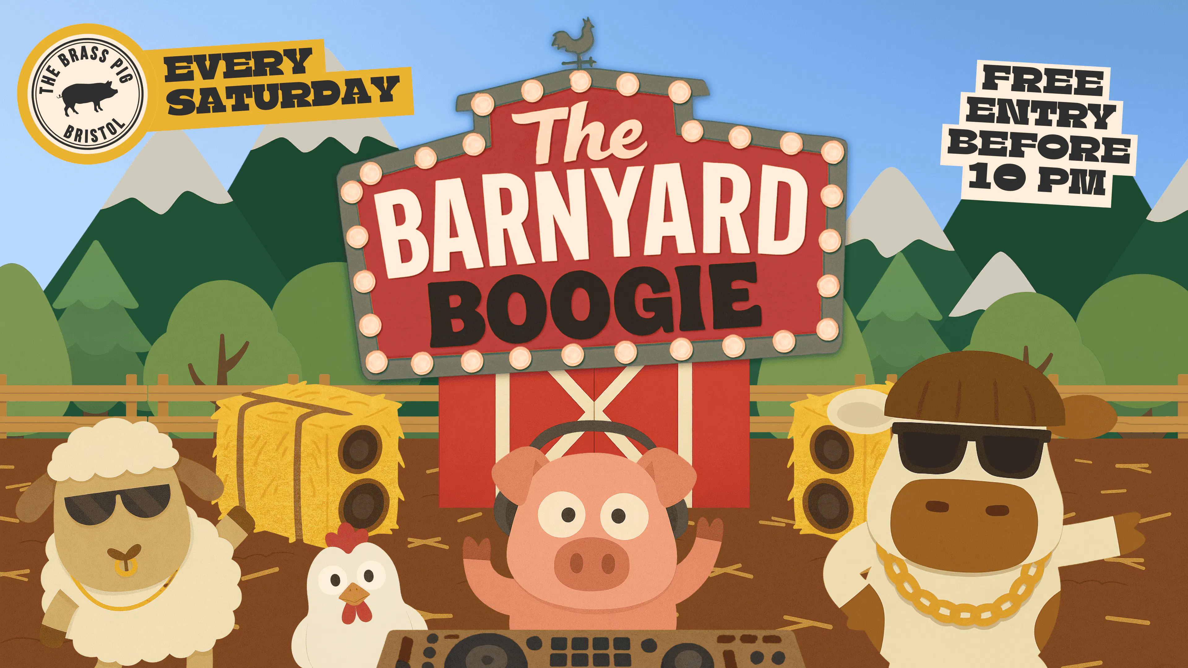 BARNYARD BOOGIE - 04.10.25 at The Brass Pig, Bristol on 4th Oct 2025 ...