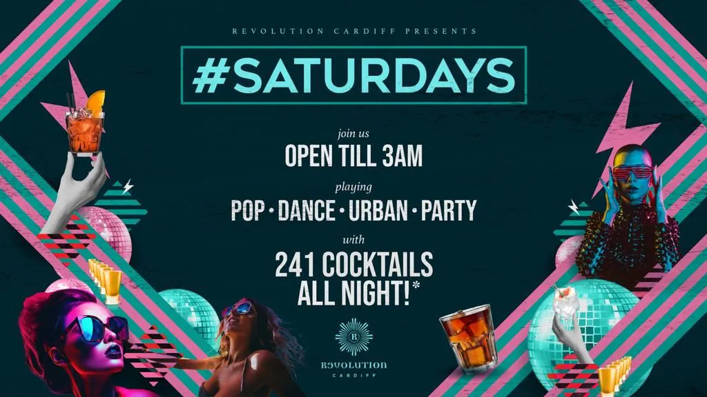 SATURDAYS @ REVS presents VODKA ISLAND 🩵🏝️ at Revolution Cardiff ...