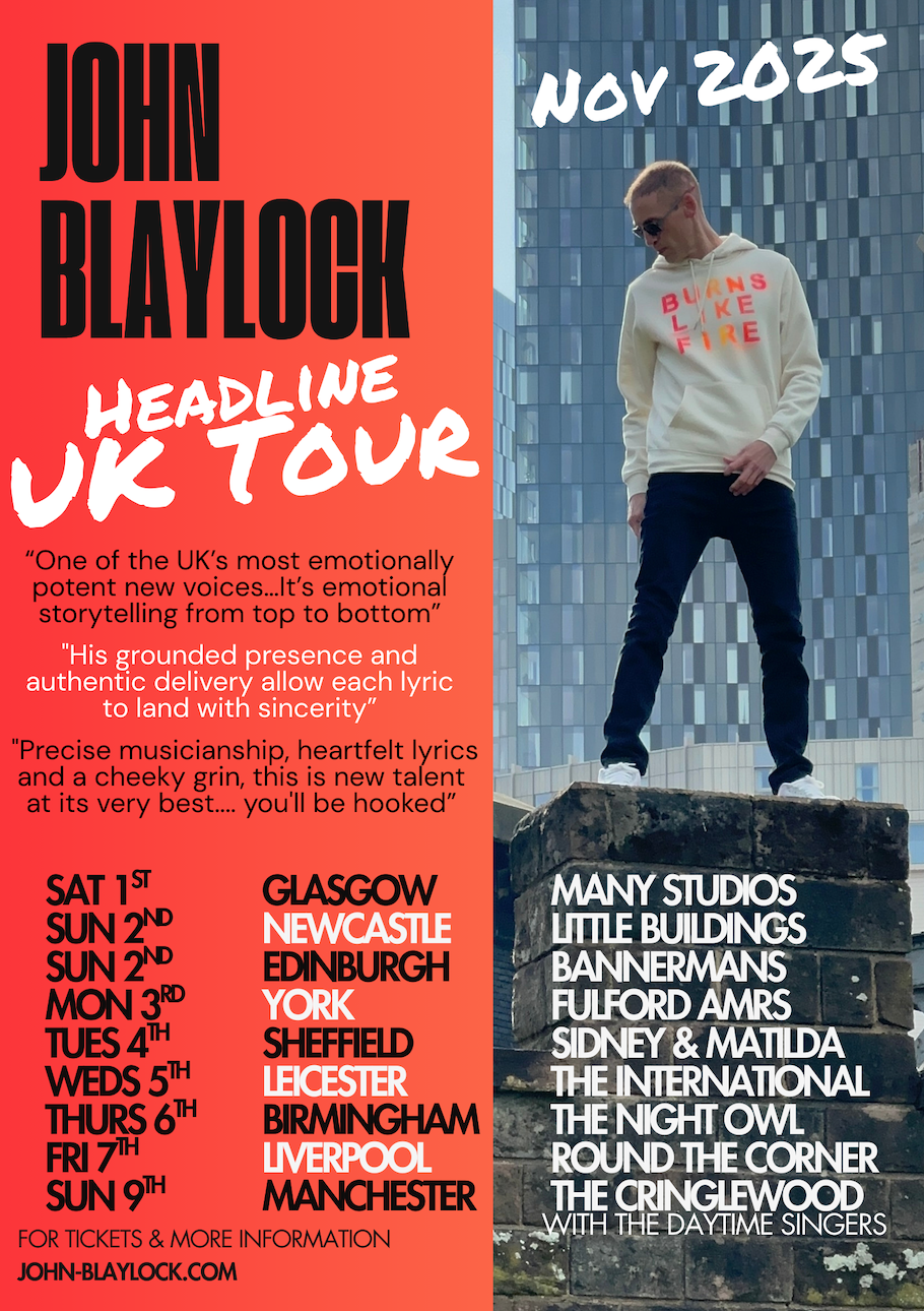 John Blaylock Manchester Gig with The Daytime Singers! at G M B ...