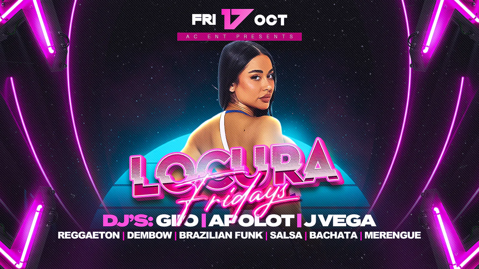 LOCURA FRIDAYS @PARADISE - at Paradise London Nightclub, London on 17th ...