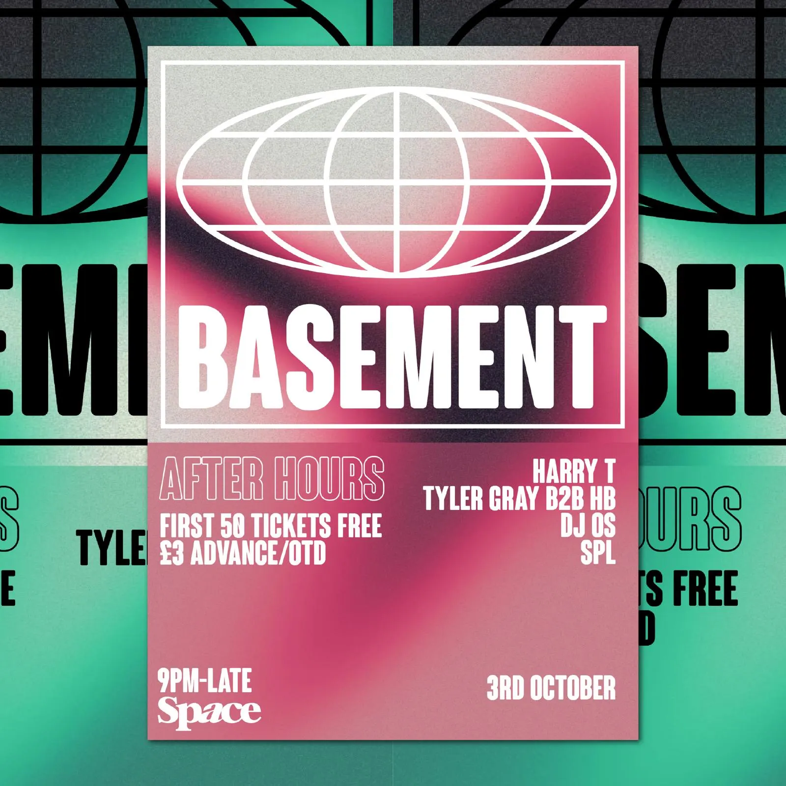 BASEMENT: AFTER HOURS [House, UKG, 140] at Space Studios, Norwich on ...