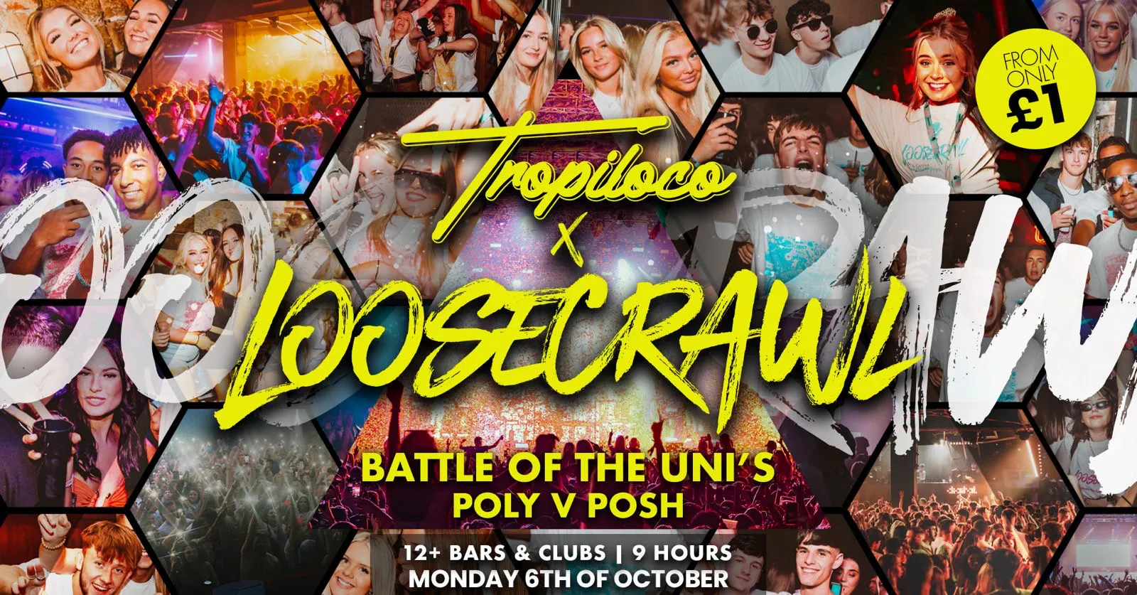 🏃🏽‍♀️ LOOSECRAWL x TROPILOCO PRESENT: POLY v POSH LIVERPOOL BAR CRAWL 🏃 ...