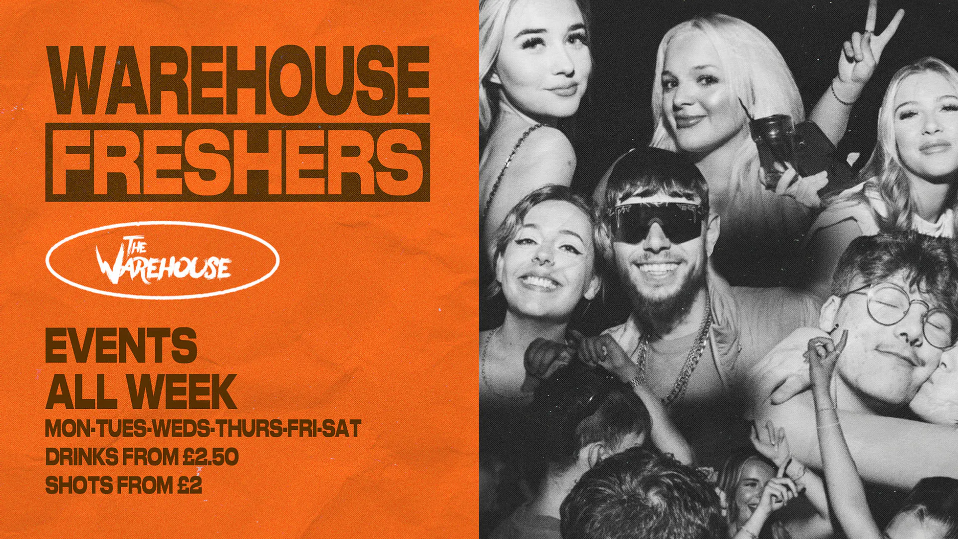 🚨 FRESHERS AT THE WAREHOUSE 🚨 at The Warehouse, Preston on 22nd Sep ...