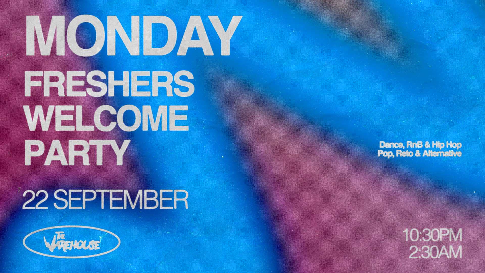 🎉 THE WAREHOUSE FRESHERS WELCOME PARTY 🎉 at The Warehouse, Preston on ...