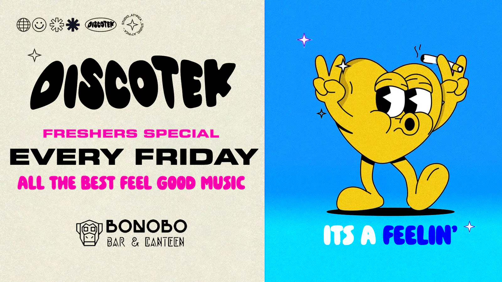 DISCOTEK 🧃 The Essential Weekend Party! at BONOBO Bar & Canteen ...