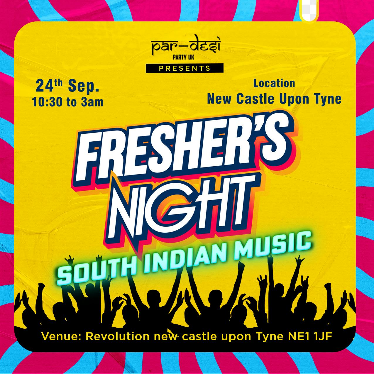🌴 NEWCASTLE FRESHERS – SOUTH INDIAN NIGHT 🌴 at Revolution Newcastle ...