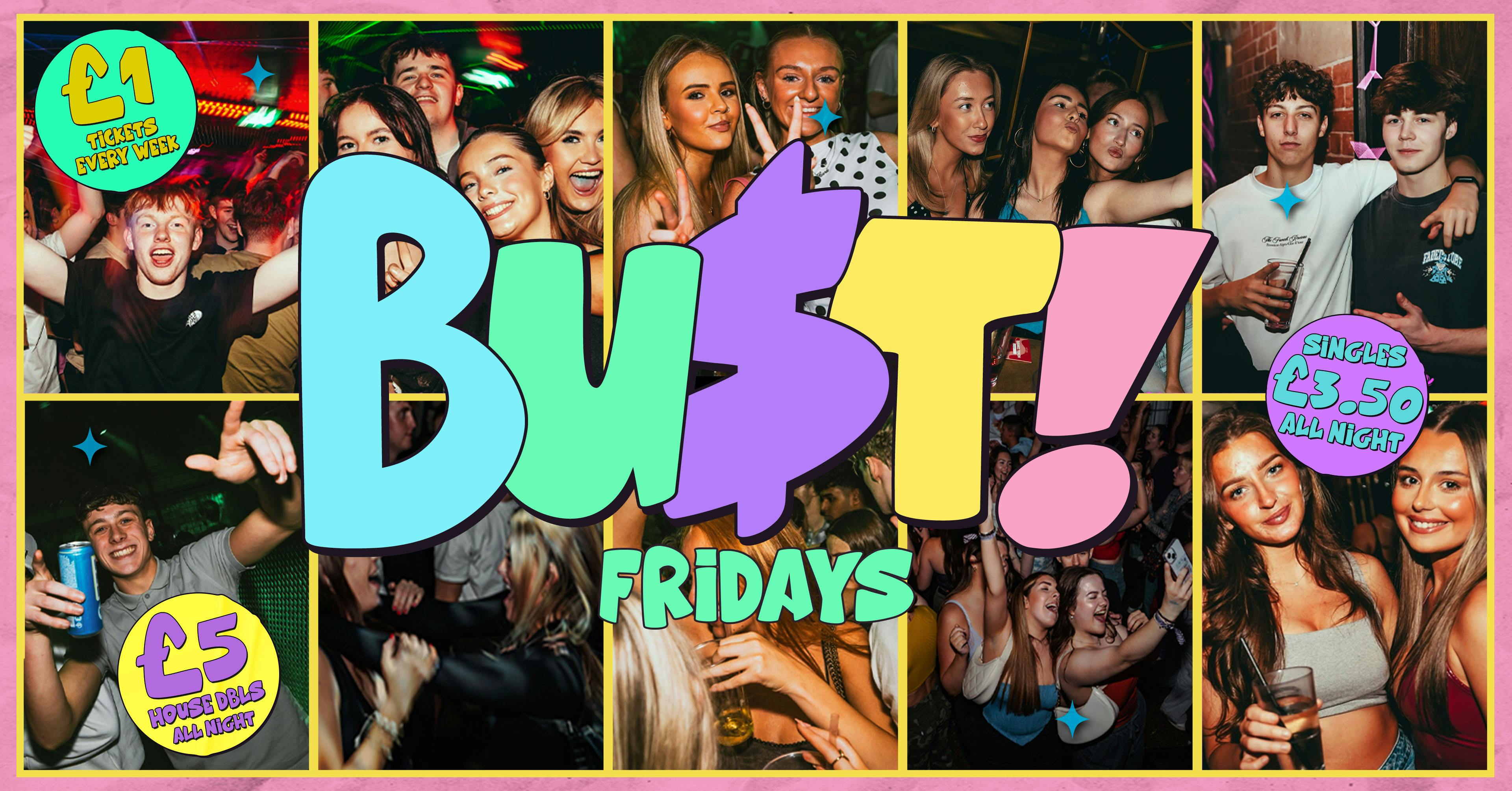 BU$T! FRIDAYS! 🤩💶 AT BELFAST'S NEWEST MULTIROOM CLUB... LIQUID // £2 ...