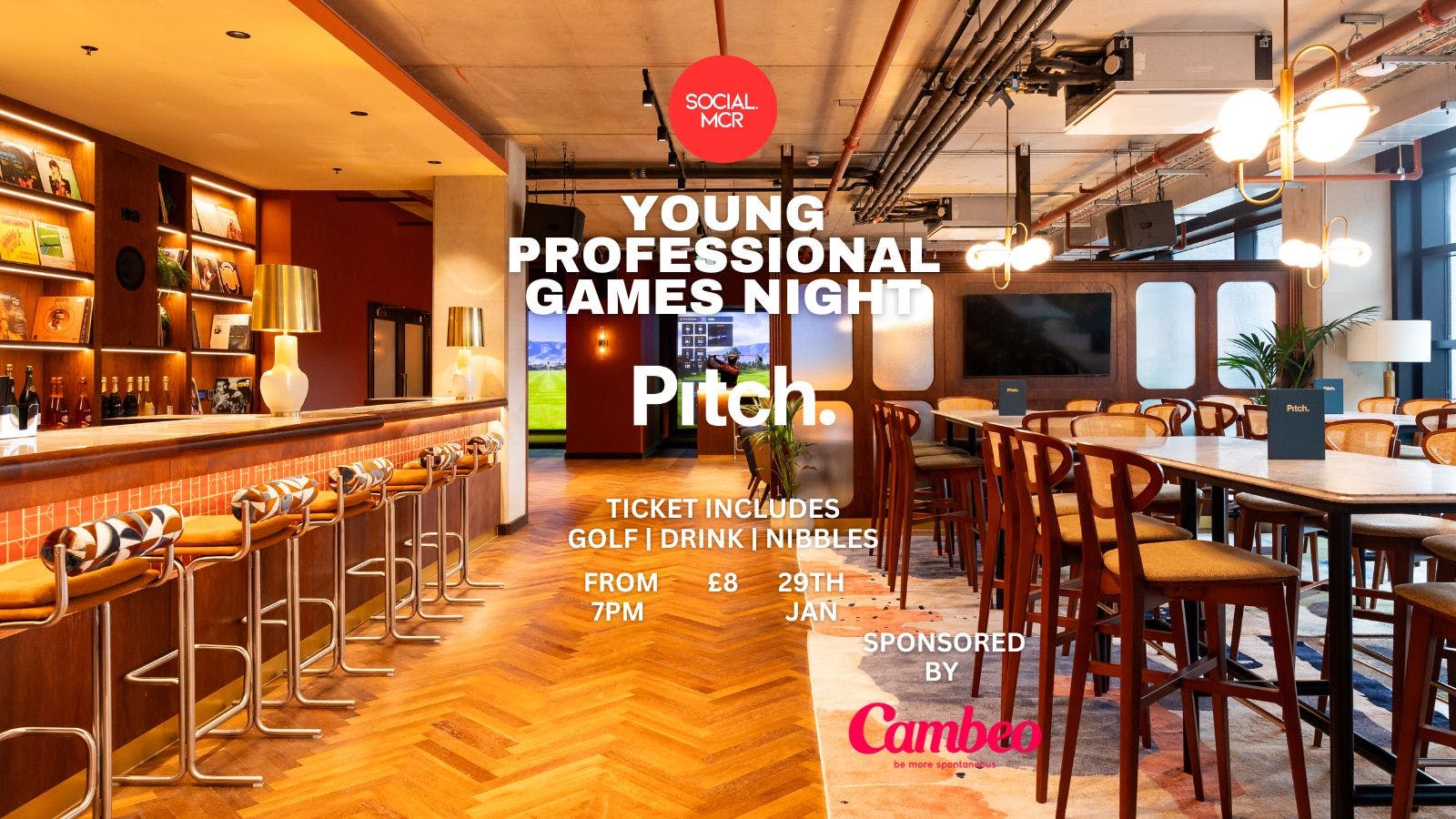 YOUNG PROFESSIONAL GAMES NIGHT X PITCH at Pitch Manchester, Manchester ...