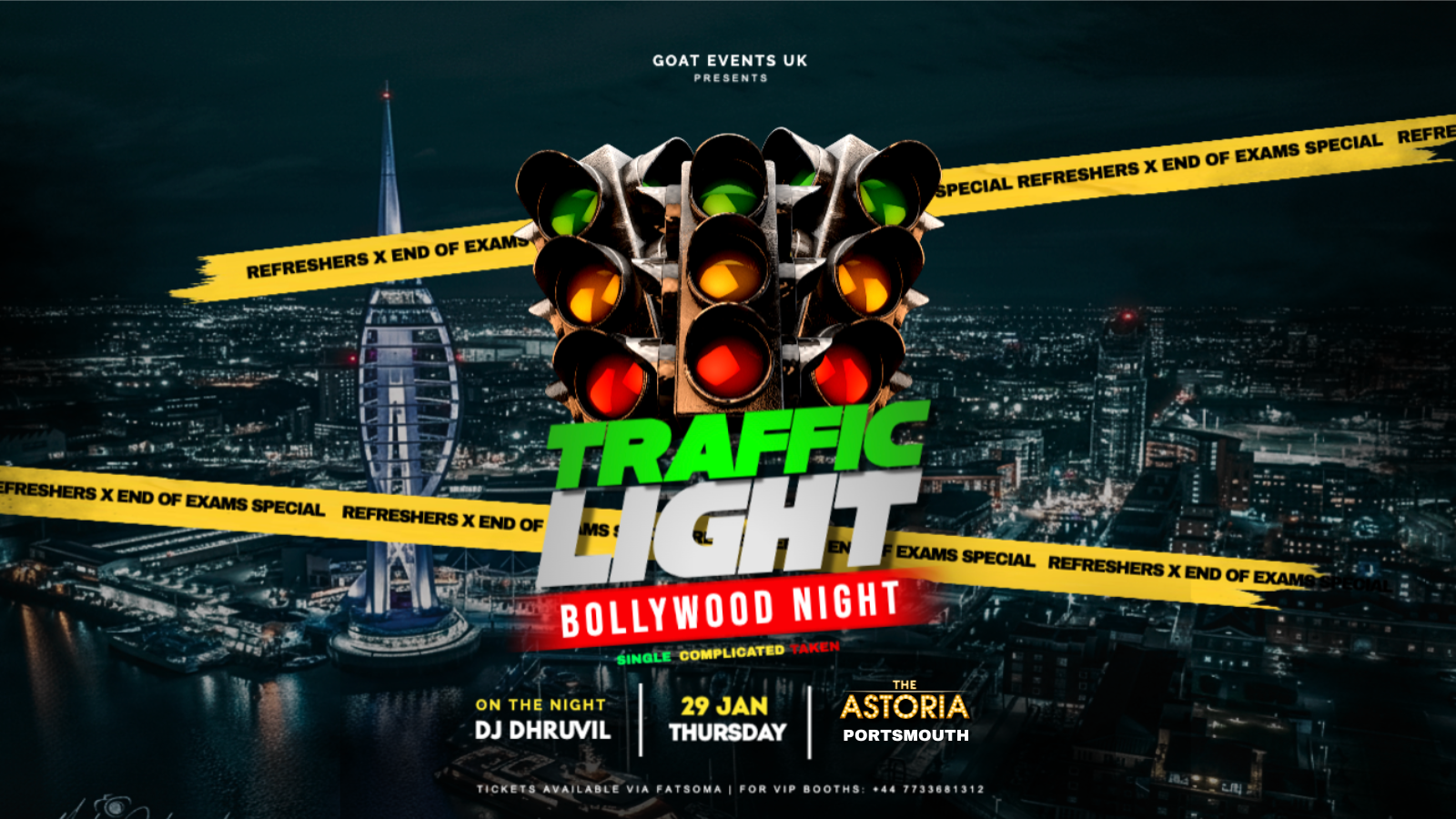 (95% SOLDOUT) UOP TAMIL SOCIETY- TRAFFIC LIGHT BOLLYWOOD NIGHT ...