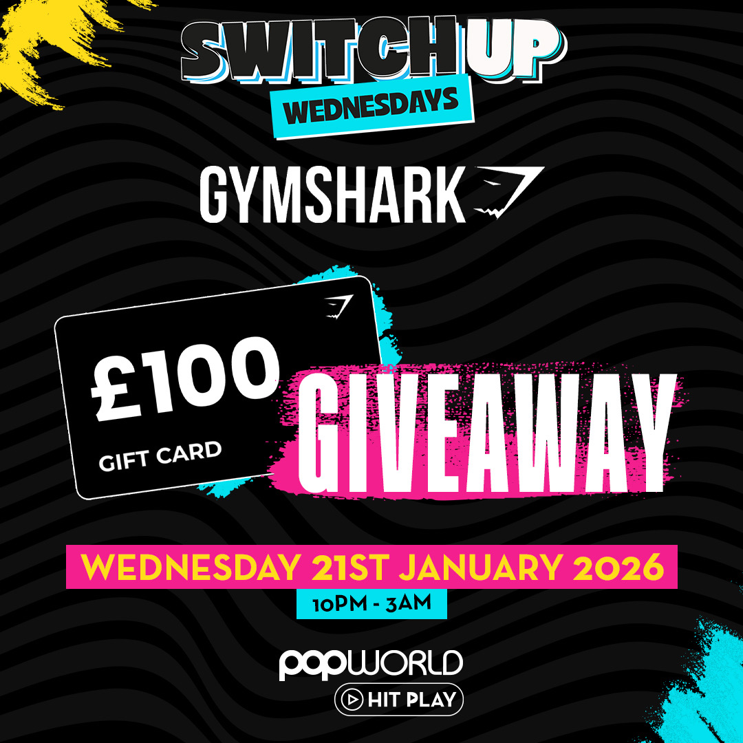 Switch Up- Gymshark giveaway at Popworld southampton, Southampton on ...