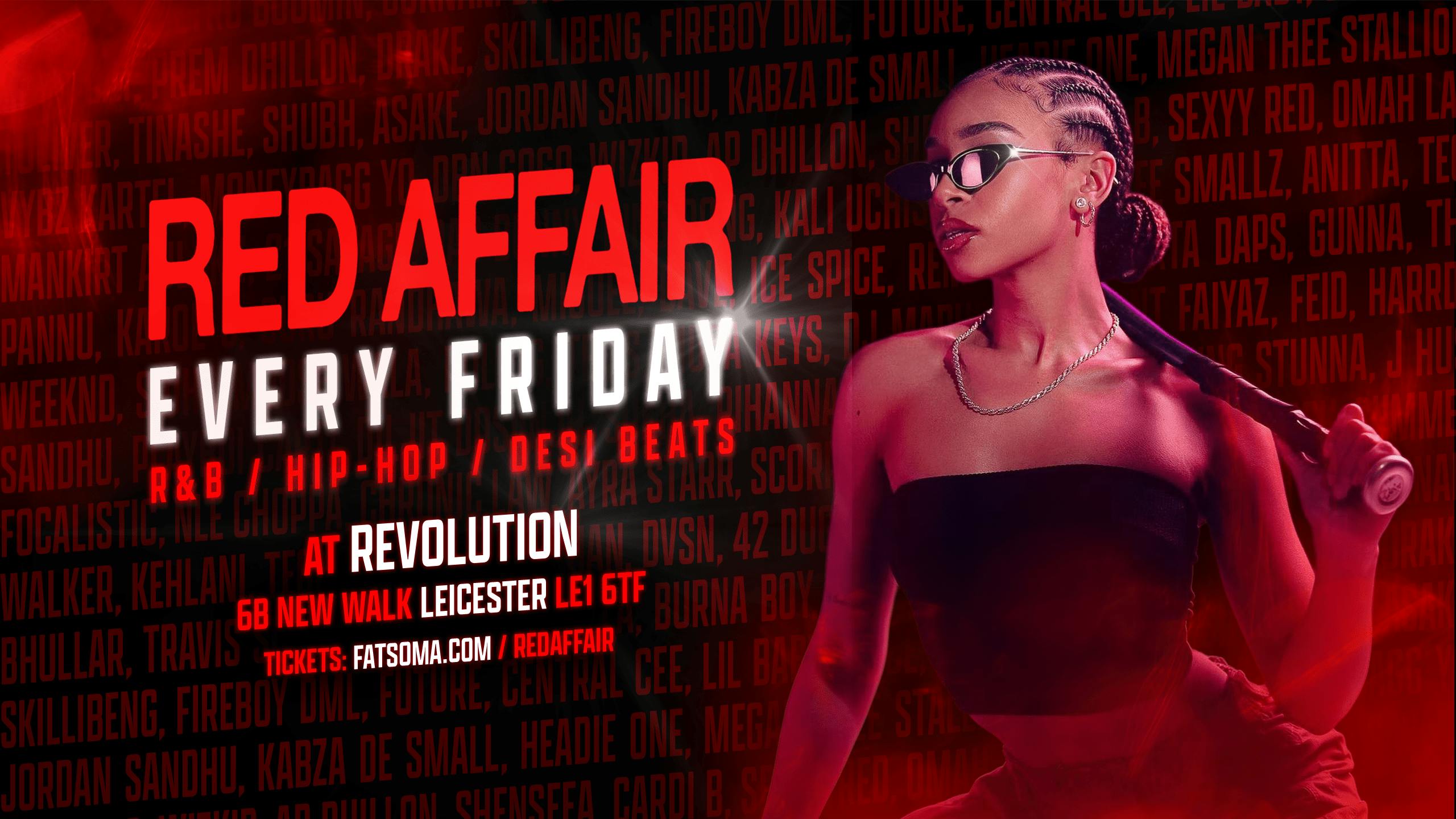 RED AFFAIR | The Official RnB & HipHop Session || Revolution Bar at ...