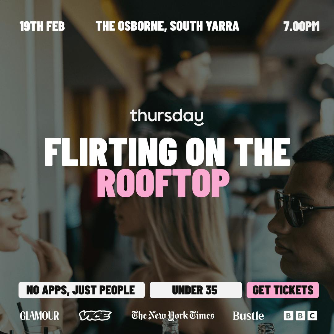 Thursday | Rooftop Party (Under 35) | South Yarra at The Osborne ...