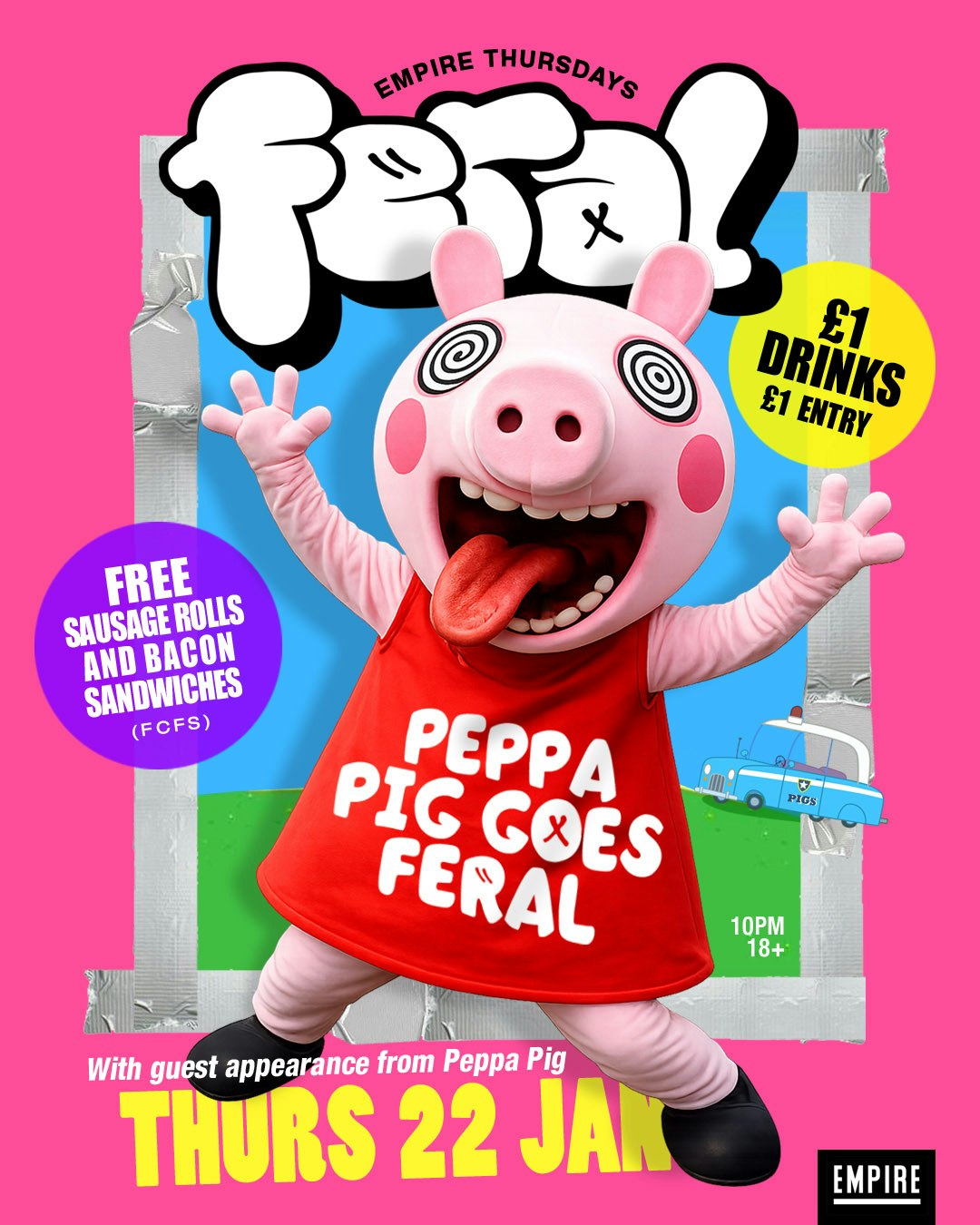 Peppa Goes Feral | Empire Middlesbrough