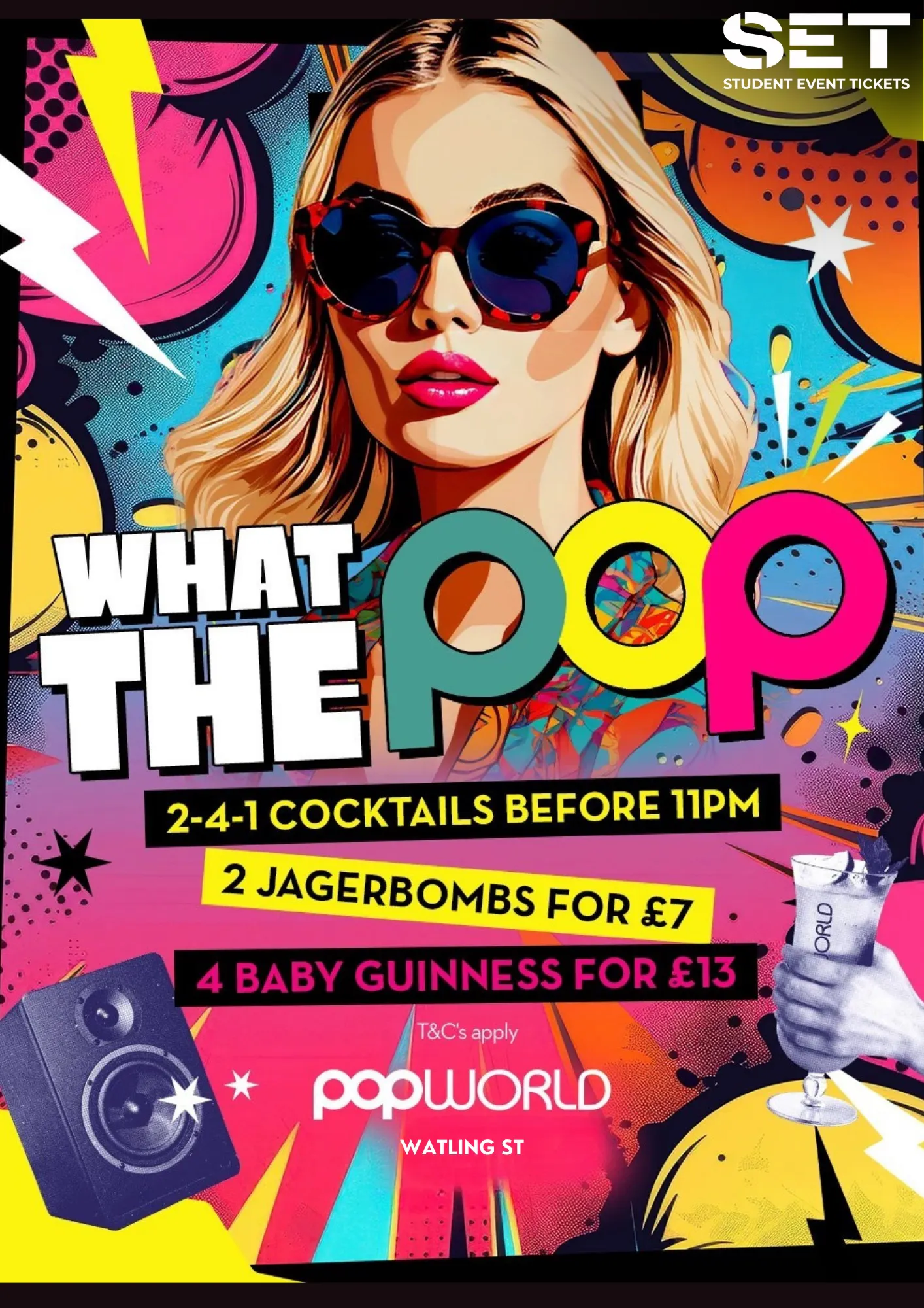2-for-1 Cocktails @ POPWORLD WATLING STREET - SATURDAY 17TH JANUARY at ...