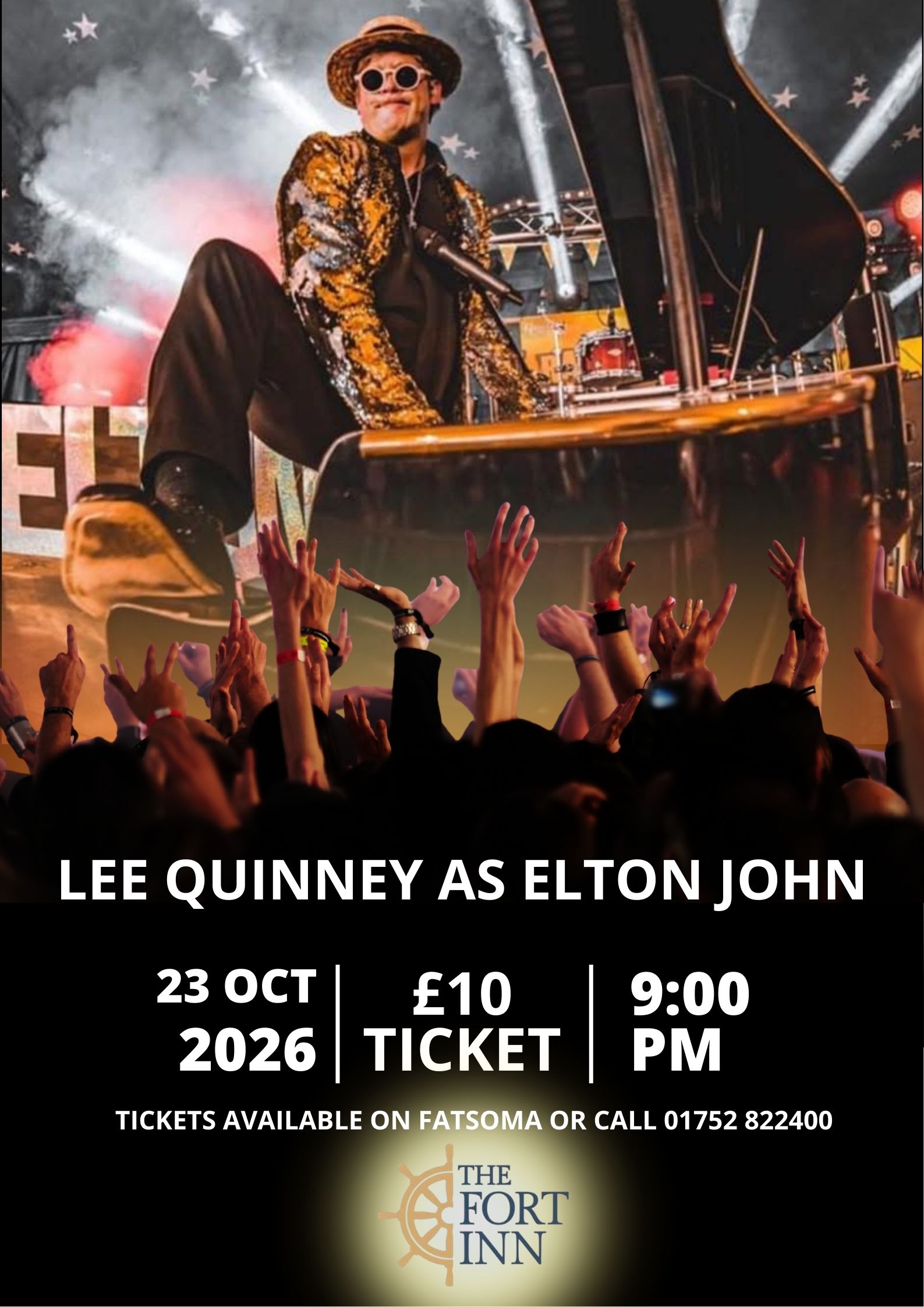 Lee Quinney as Elton John – Live at The Fort Inn at The Fort Inn ...