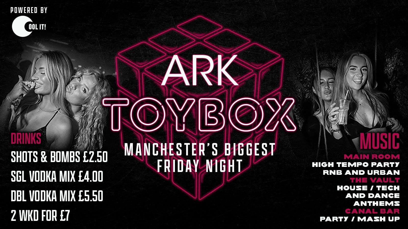 TOYBOX FRIDAYS 🪩🧸 - Manchester’s No.1 Friday Night! at Ark Manchester ...