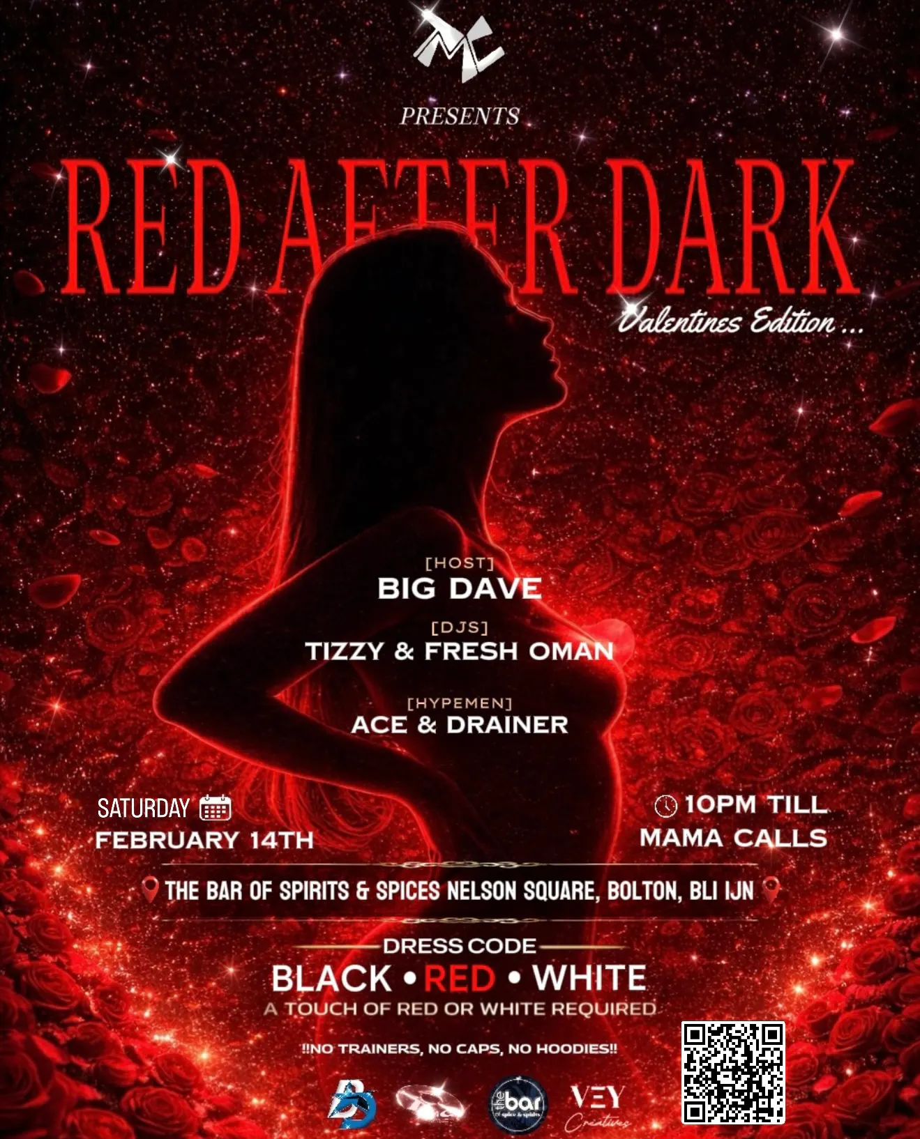 RED AFTER DARK – Valentine’s Edition ️🖤 at The Bar of Spice & Spirits ...