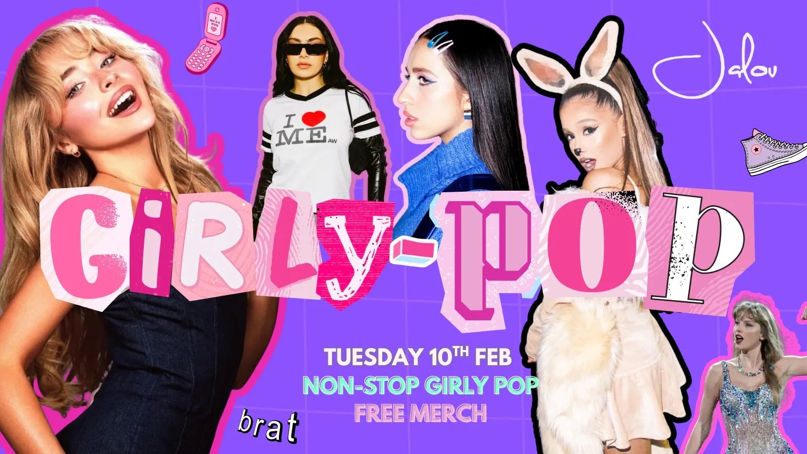 Girly Pop Club Night 💅🧚🏻‍♀️💖 at Jalou York, York on 10th Feb | Fatsoma