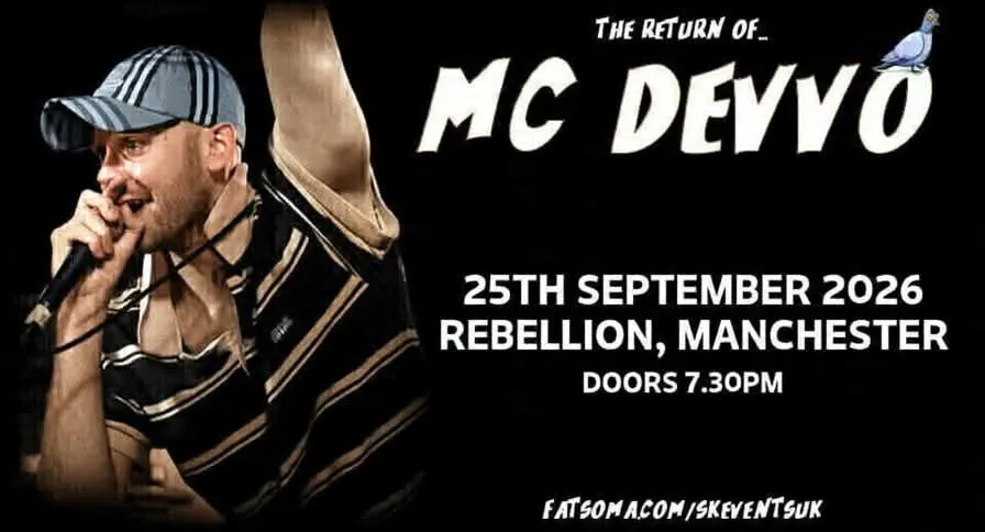 MC Devvo - Rebellion. Manchester at Rebellion Manchester, Manchester on ...